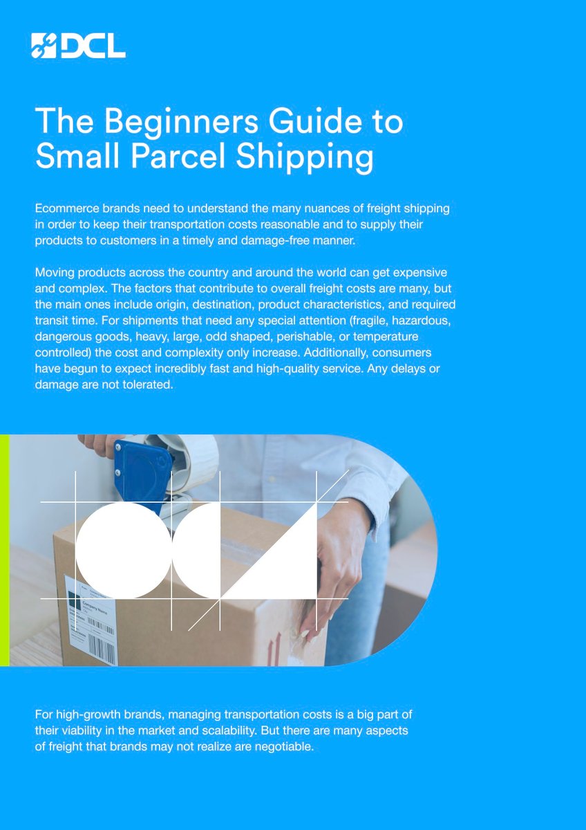 Beginners Guide to Small Parcel Freight